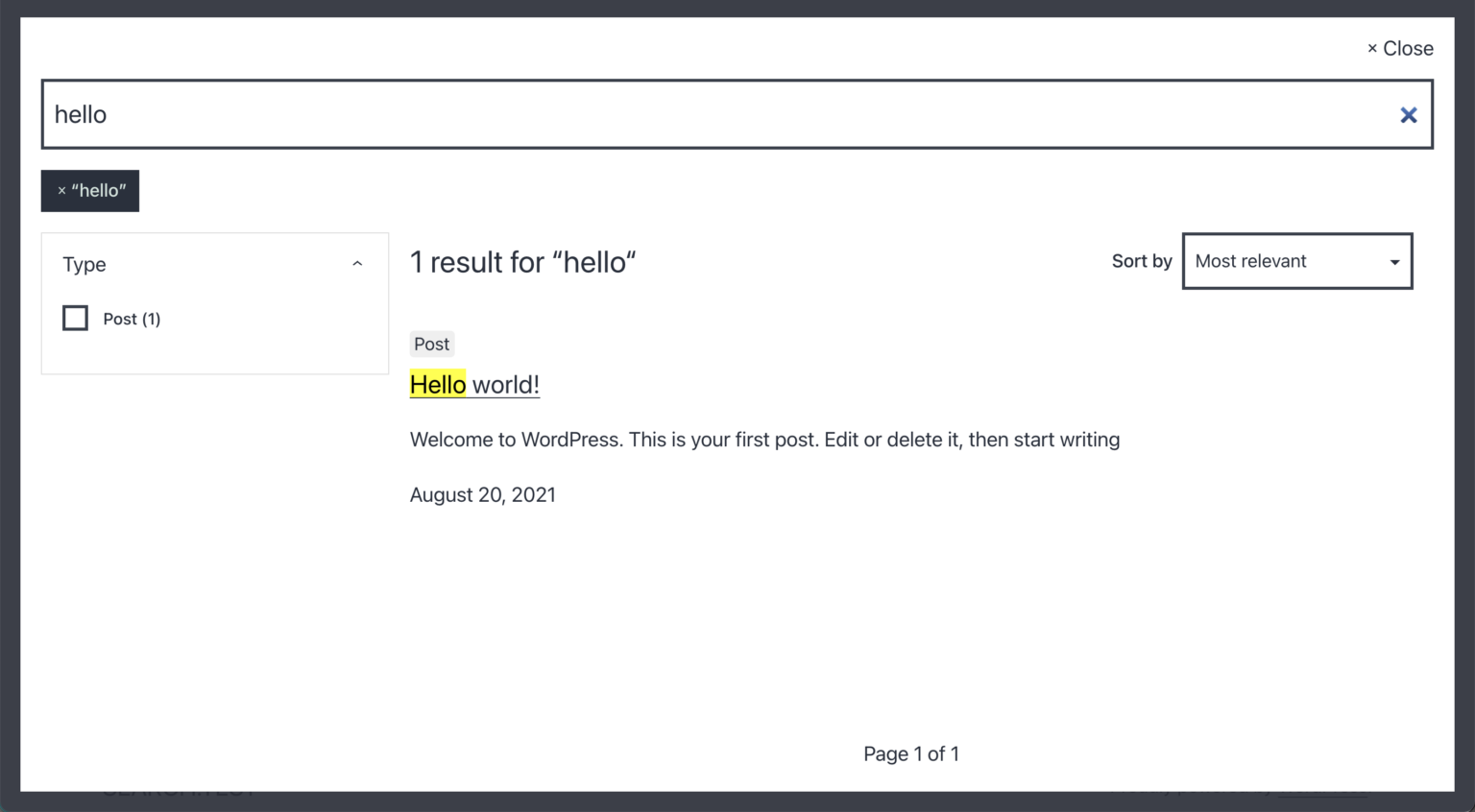 Configuring ElasticPress via the Plugin Dashboard – ElasticPress.io