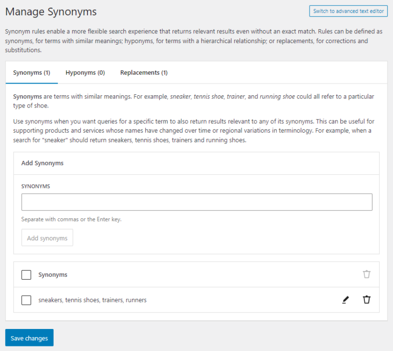 Using Synonyms with ElasticPress – ElasticPress.io