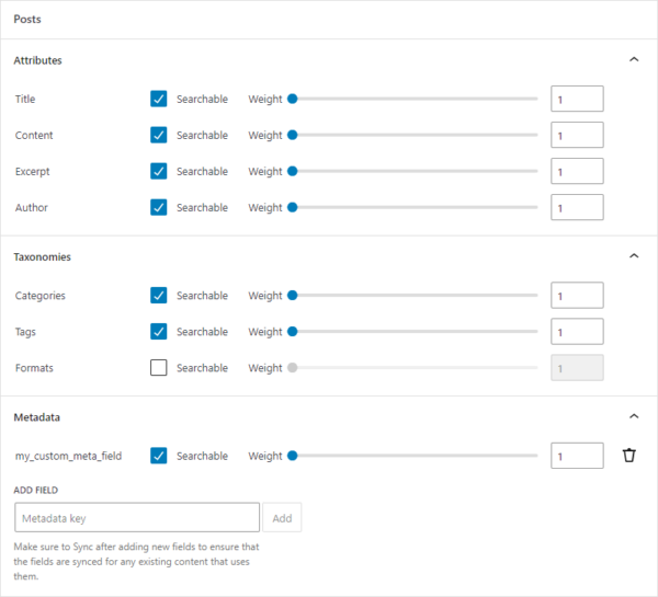 Configuring Search Fields and Weighting for ElasticPress – ElasticPress.io