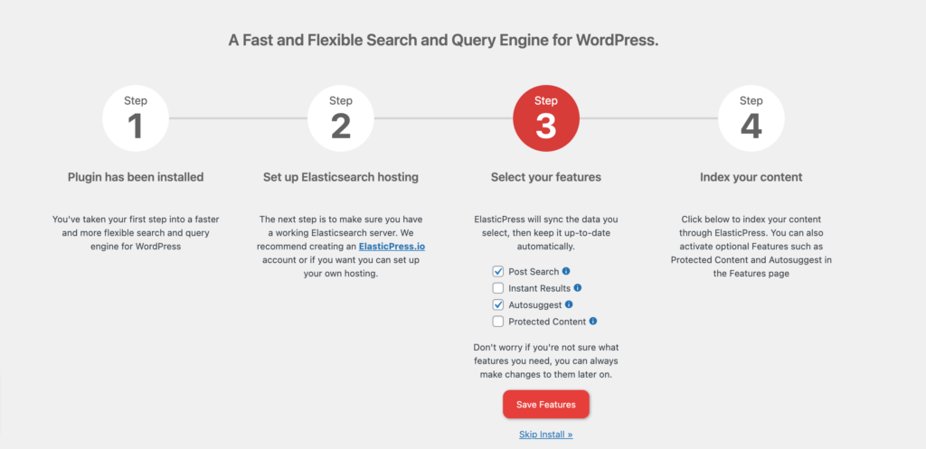Getting Started - ElasticPress.io